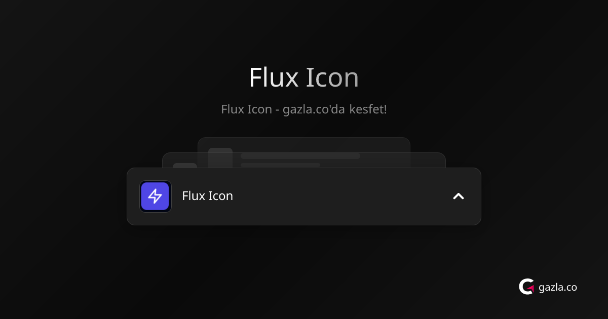 Flux Icon | Ürün Detayları